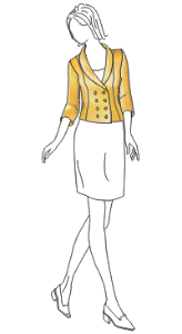 Wild Ginger Software, Inc.. Double Breasted Jacket